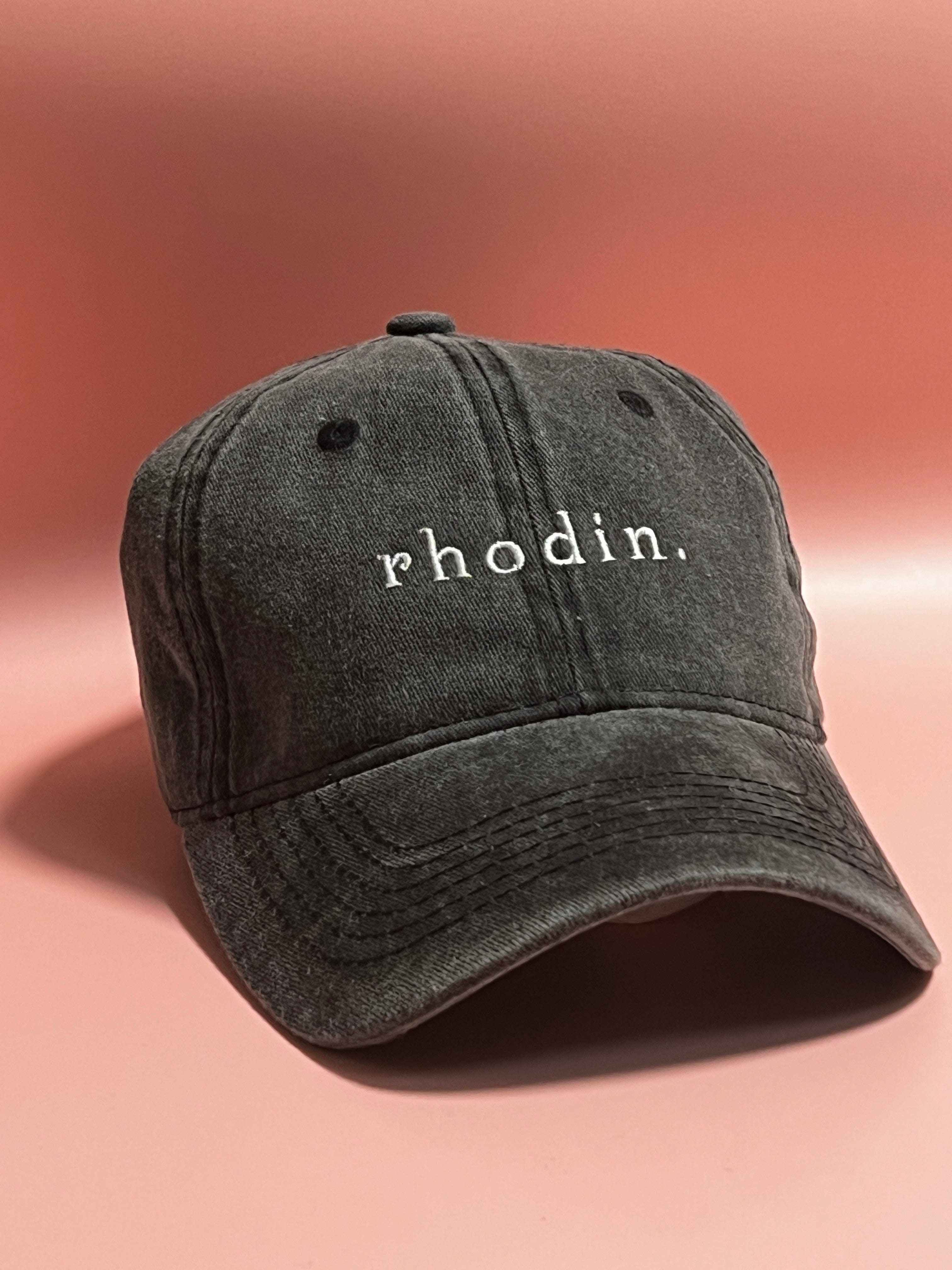RC Baseball Cap - Dark Grey - rhodin. logo